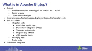 State of Big Data on ARM64 / AArch64 - Apache Bigtop | PPT