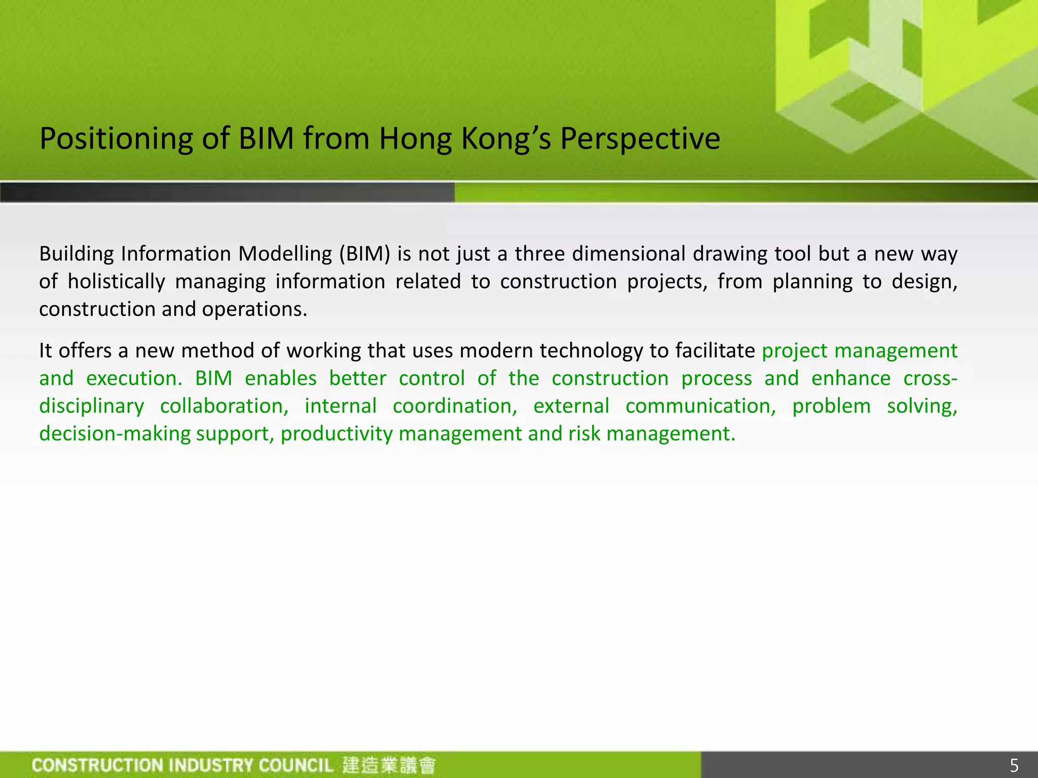 The Role of CIC on BIM Development | PDF