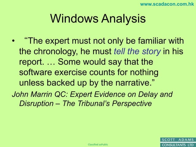HKIS windows analysis delay------------- | PPTX