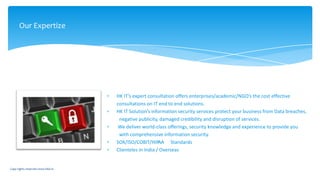 Information security presentation | PPSX