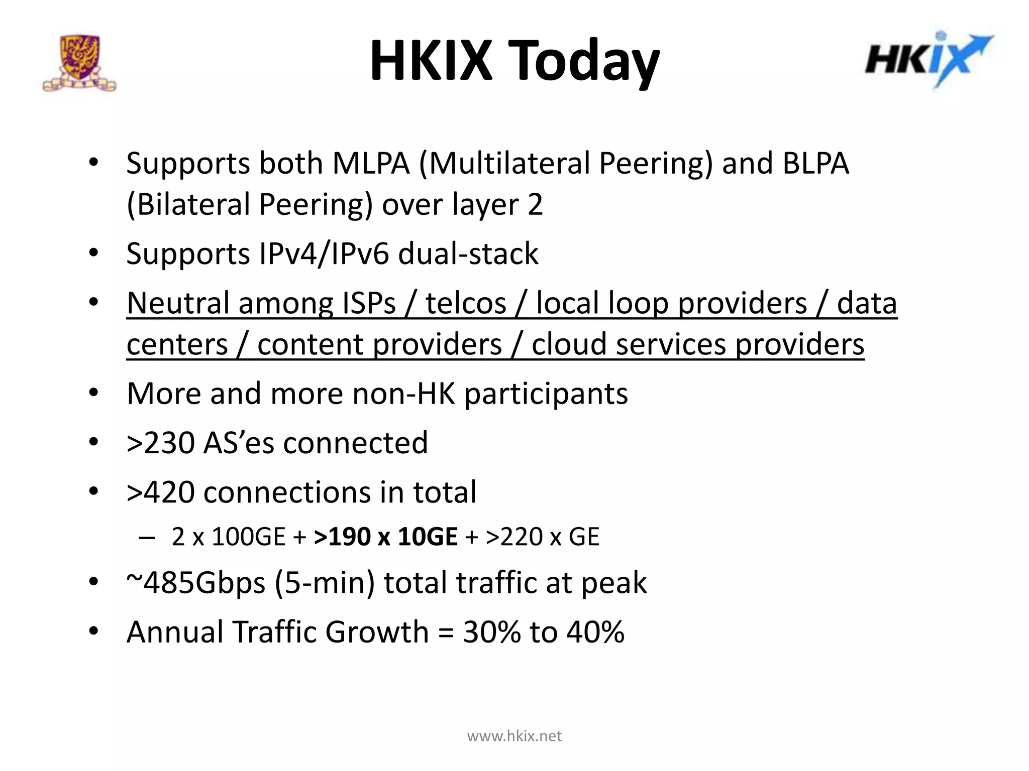HKIX IPv4 Address Renumbering from /23 to /21 - Experience Sharing | PPTX