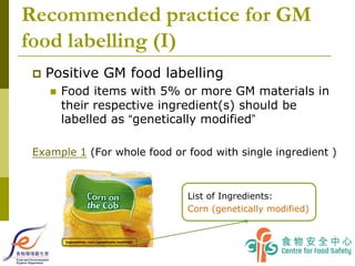 HK Labelling of GM Food_2016 | PDF