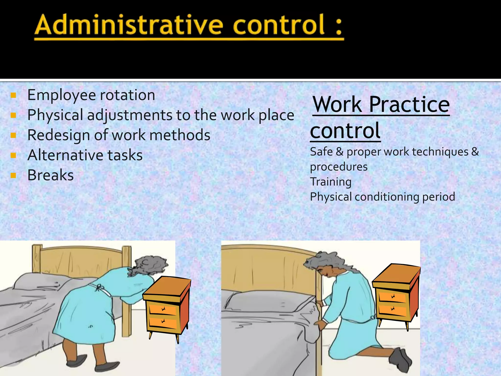 ergonomics in housekeeping | PPTX