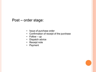 purchasing procedure in housekeeping department | PPTX