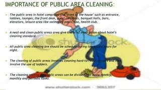 public area cleaning | PPTX
