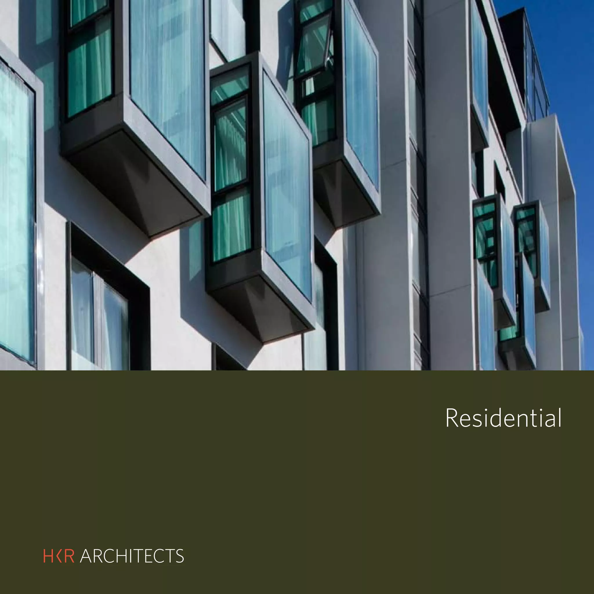 HKR Architects Residential portfolio | PDF