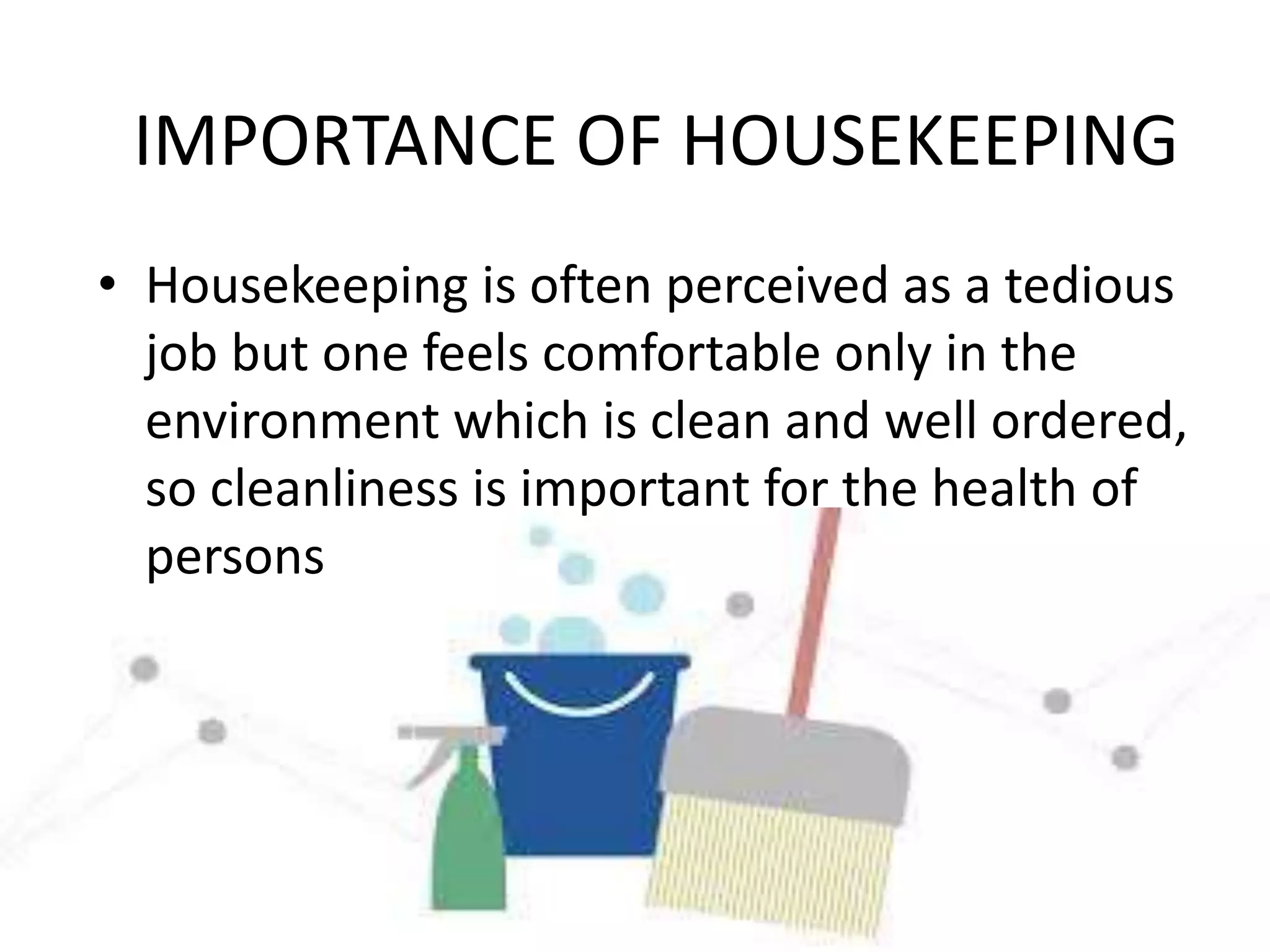 House keeping department | PPTX
