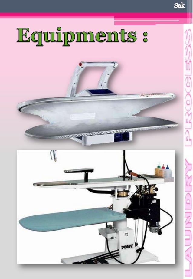House keeping laundry process sak | PPTX