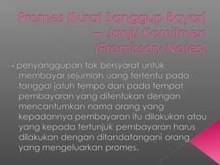 Hukum tentang Surat Berharga | PPT