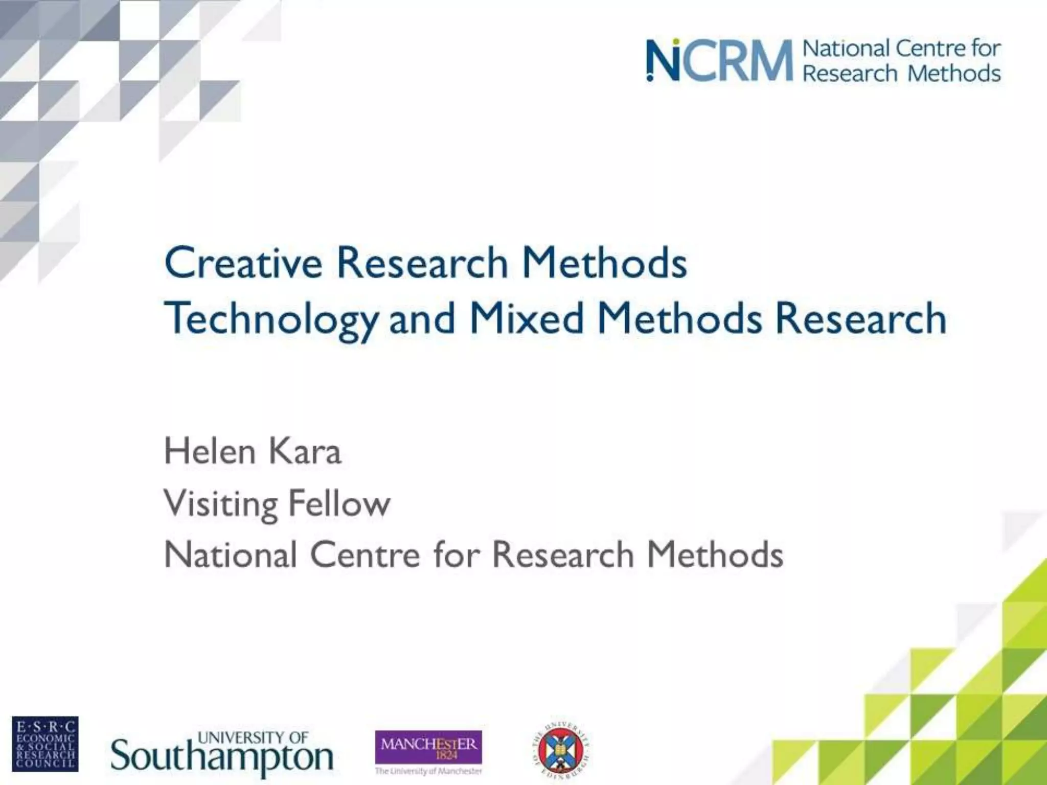 Creative research methods: Research using technology | PPTX