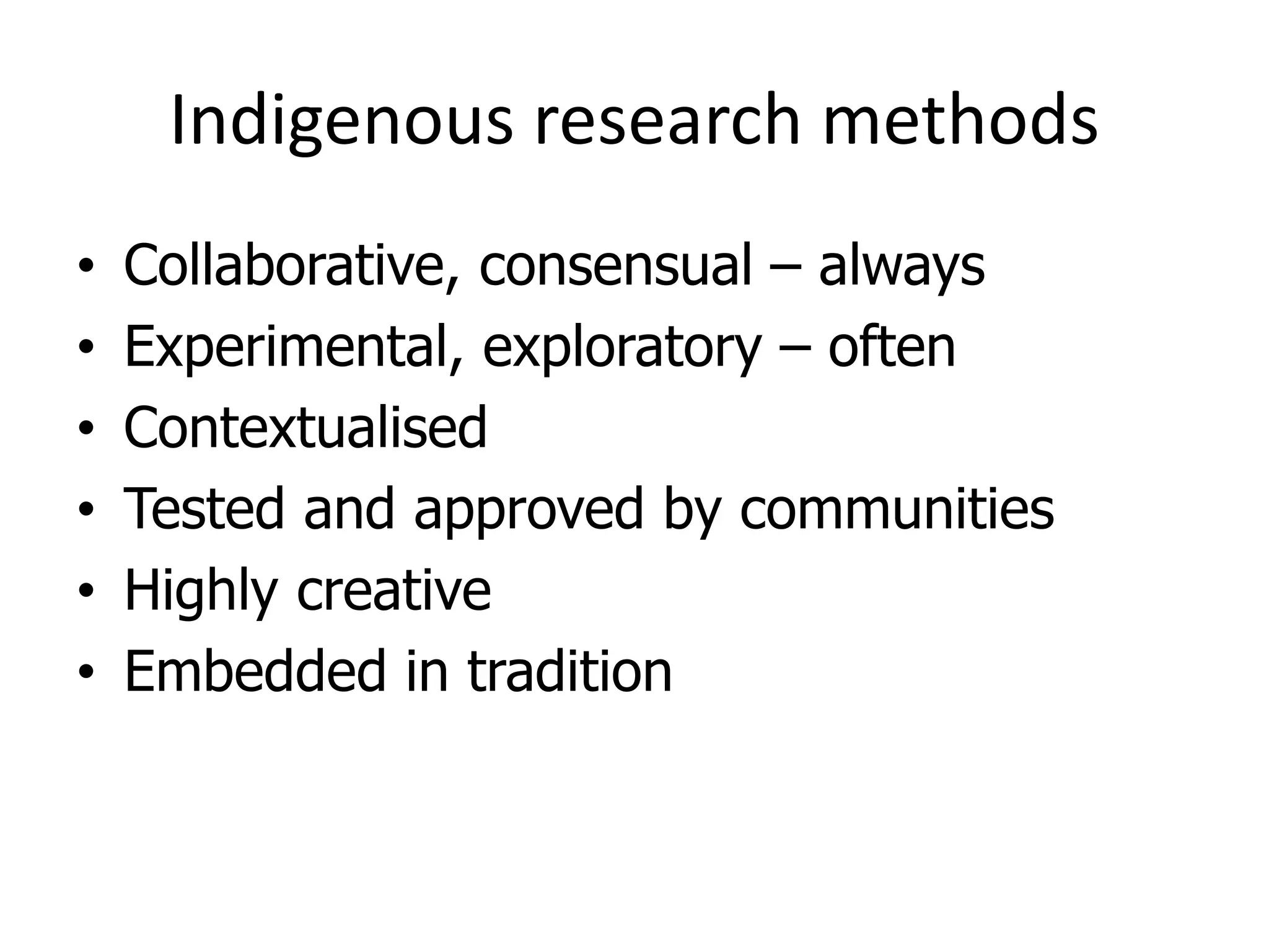 Creative research methods: Transformative research frameworks | PPTX