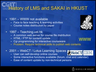 Hkust Sakai China Day Presentation | PPT