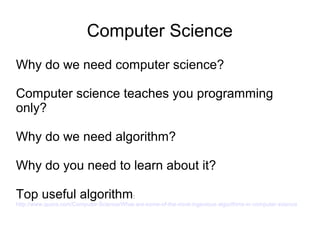 HKUST Computer Science Festival 2013 - Seminar: Computer Science ...