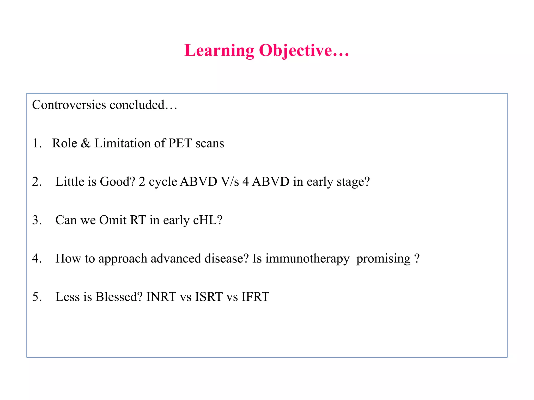 Hodgkin Lymphoma: Confusion to Consensus in 2020. | PPT