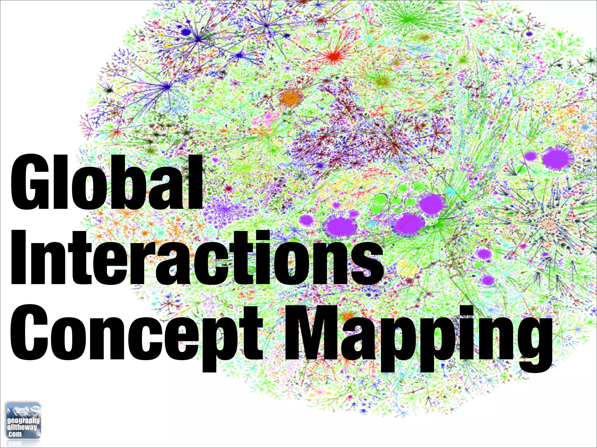 IB Geography - Global Interactions Concept Mapping | PDF