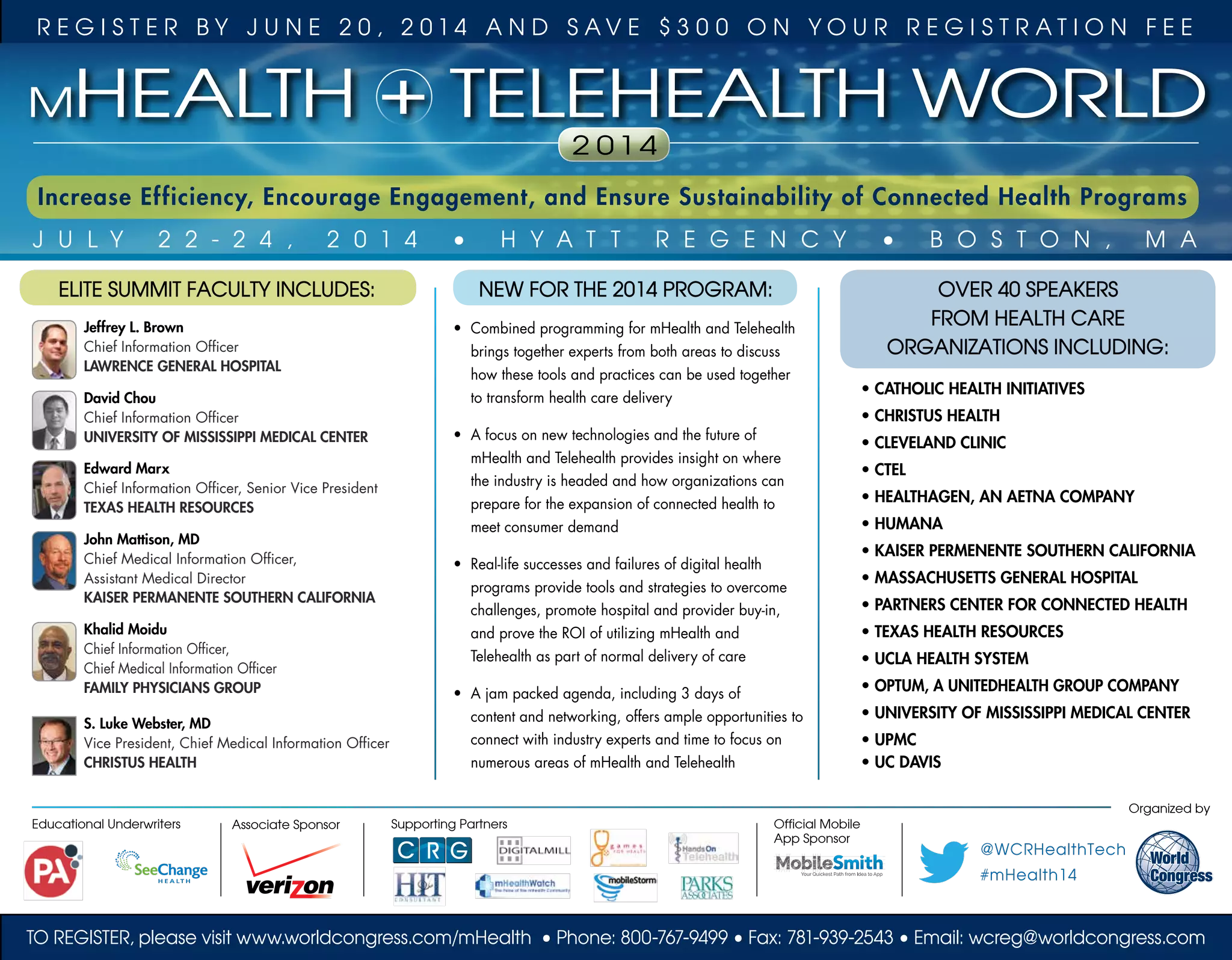 The mHealth + Telehealth World 2014 | PPT
