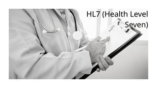 HL7-seven levels of the Open System Interconnection (OSI) model | PPTX