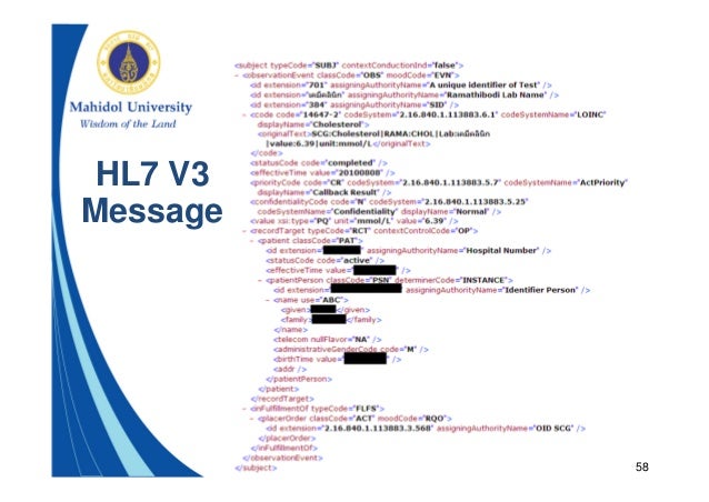 HL7 & HL7 CDA: The Implementation of Thailand's Healthcare Messaging