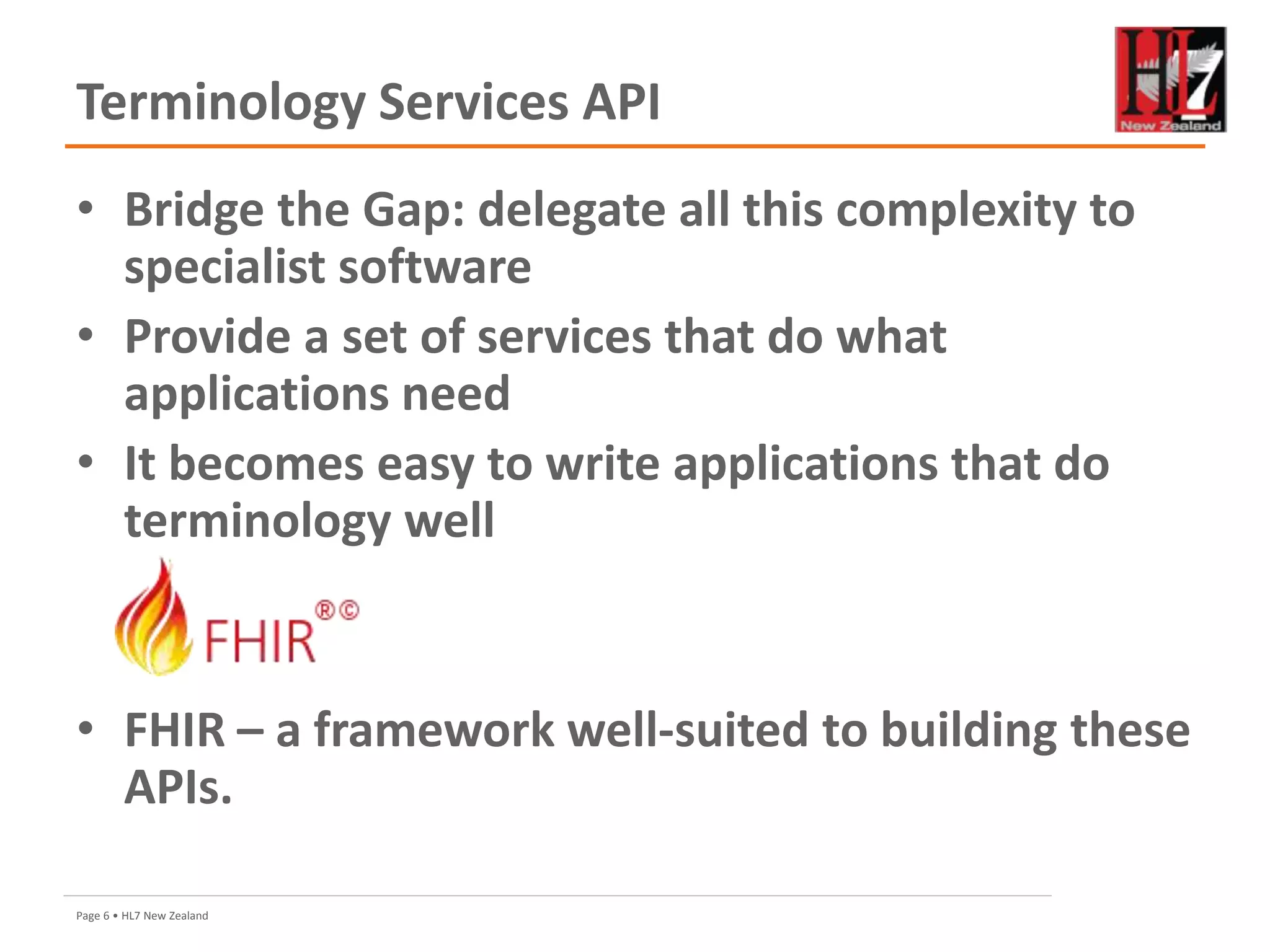 Accessing SNOMED CT With FHIR Terminology Services | PPTX