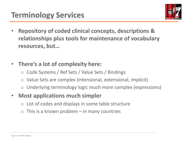 Accessing SNOMED CT With FHIR Terminology Services | PPTX