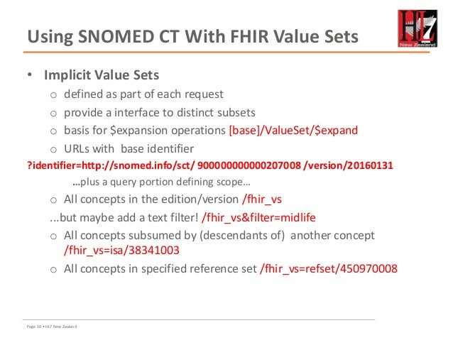 Accessing SNOMED CT With FHIR Terminology Services