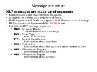 HL7 STANDARDS IN DATA CONTENT STANDARDIZATION | PPT