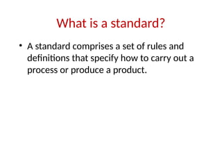 HL7 STANDARDS IN DATA CONTENT STANDARDIZATION | PPTX