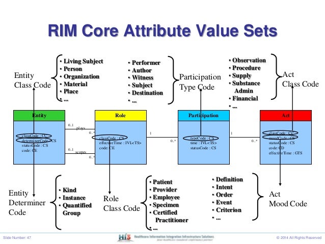Hl7 reference information model