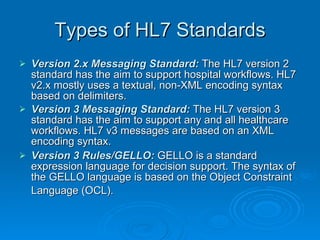 Hl7 standard | PPT