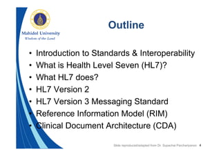 Hl7 Standards | PDF