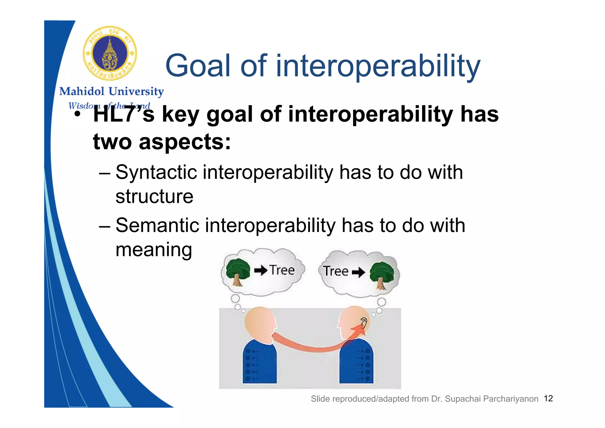 Hl7 Standards, Reference Information Model & Clinical Document ...