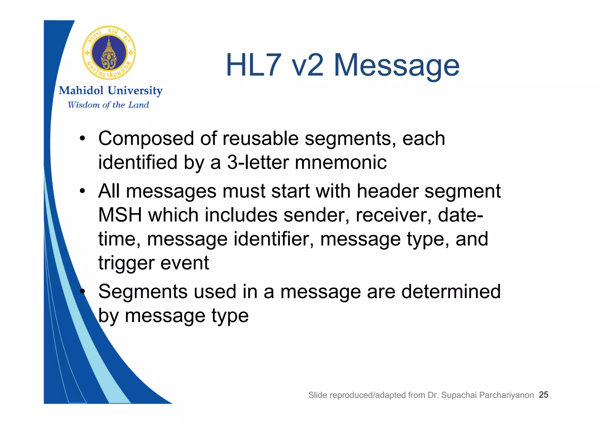 Hl7 Standards, Reference Information Model & Clinical Document ...