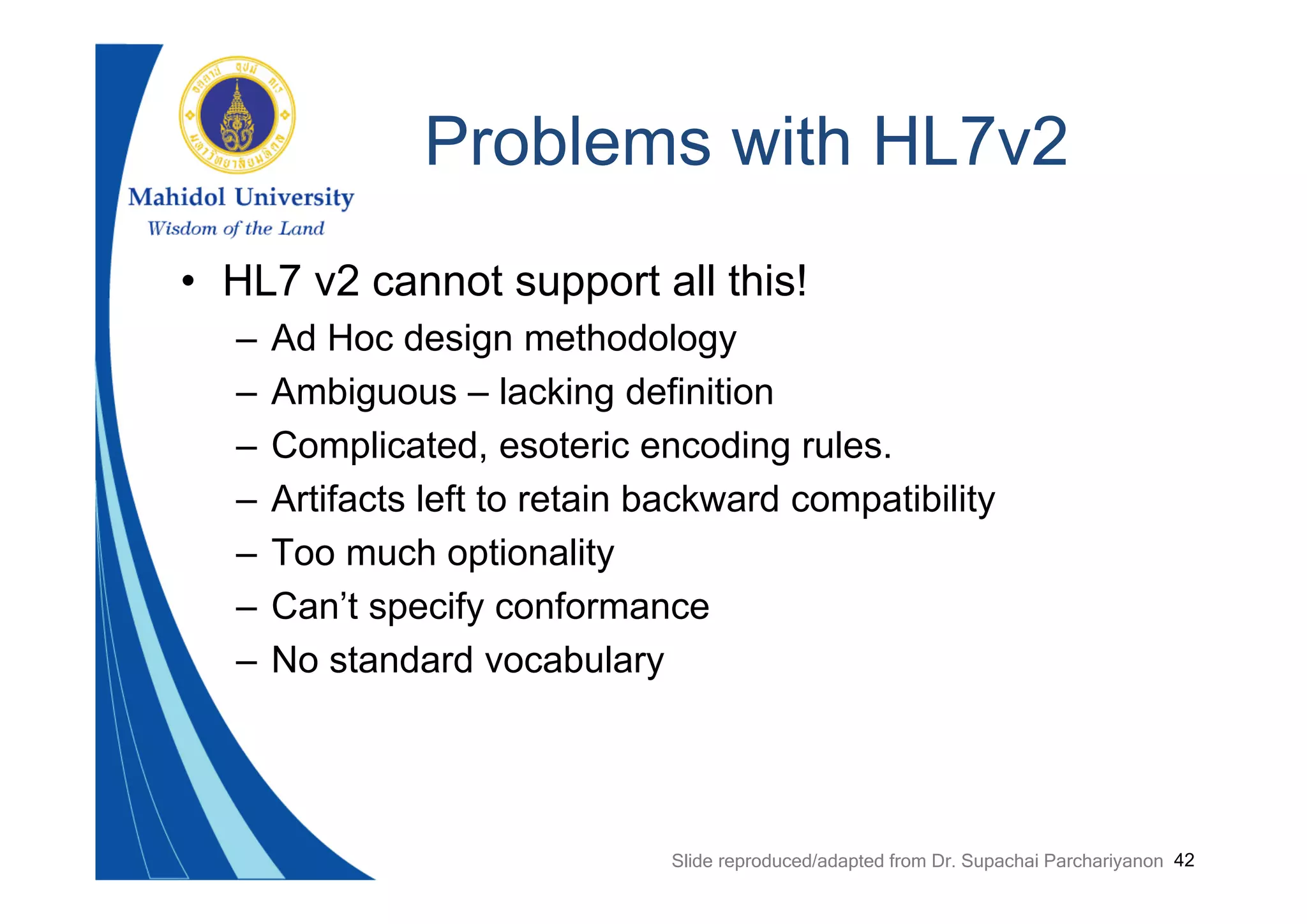 Hl7 Standards, Reference Information Model & Clinical Document ...