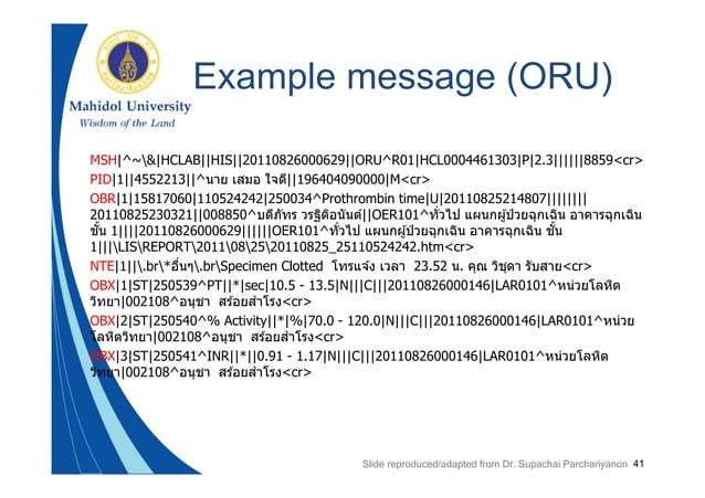 Hl7 Standards, Reference Information Model & Clinical Document ...