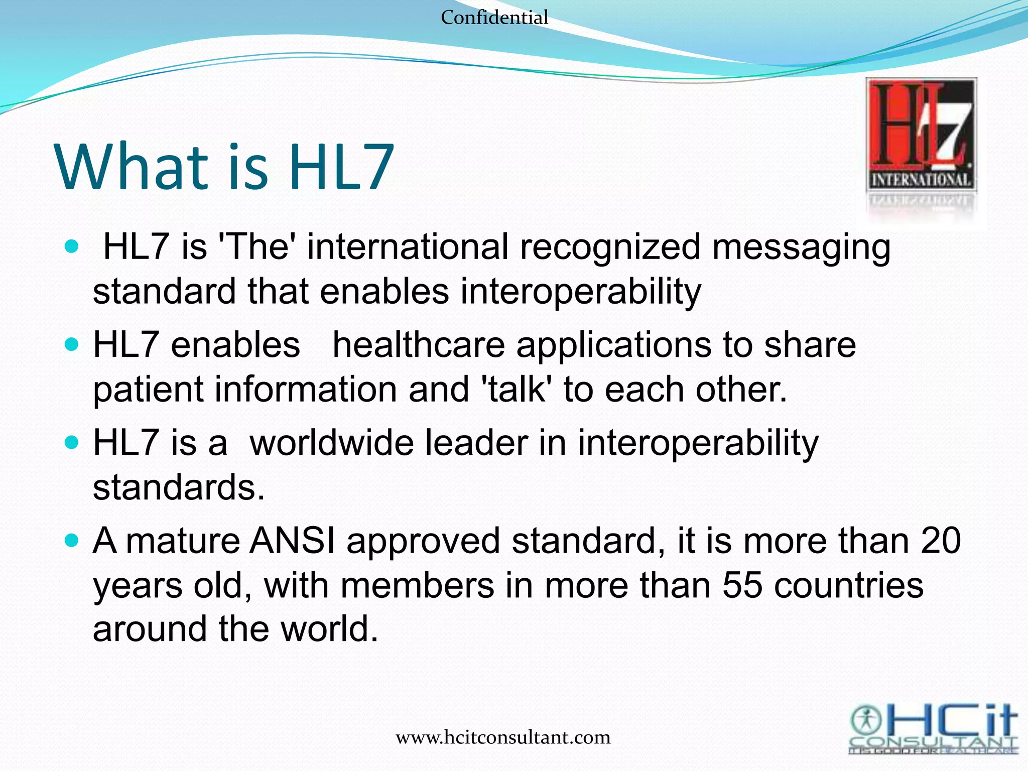 Hl7 training | PPT