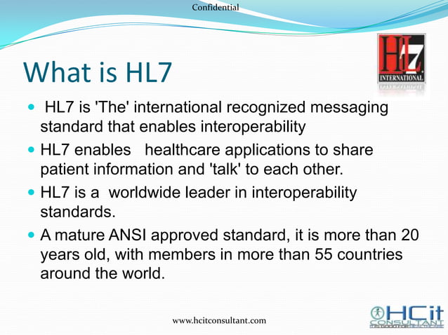 Hl7 training | PPT