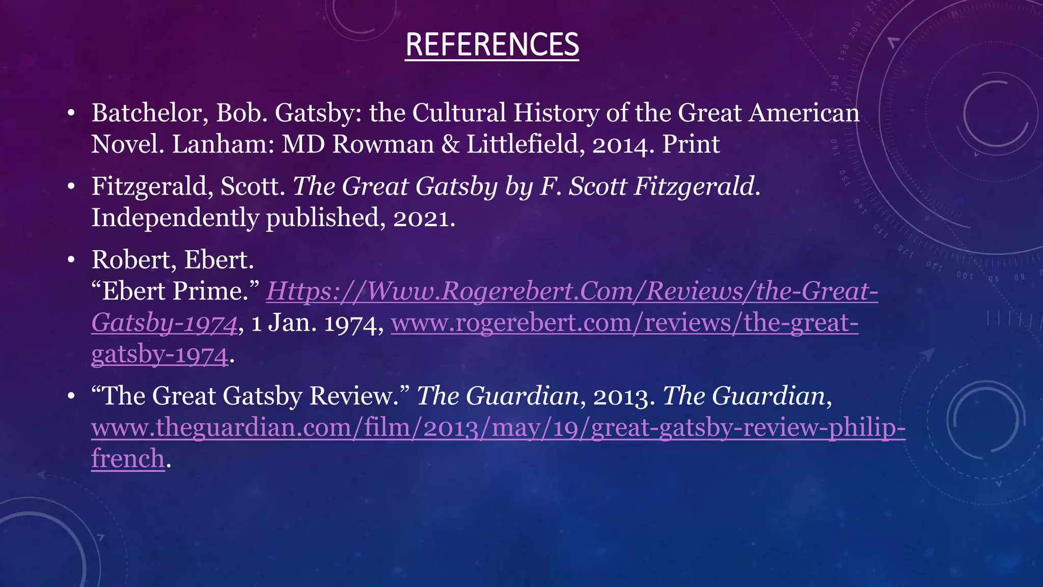 The great_gatsby_1974_vs_2013 | PPTX