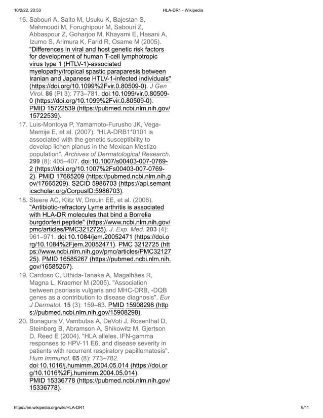 Hla dr1 - it has been observed common centenarians | PDF
