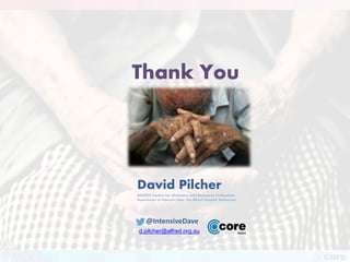 Frailty: a better reflection of long term outcome? by Professor David ...