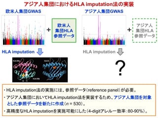 HLA/MICA imputation法によるMHC領域内遺伝リスクのfine-mapping | PDF