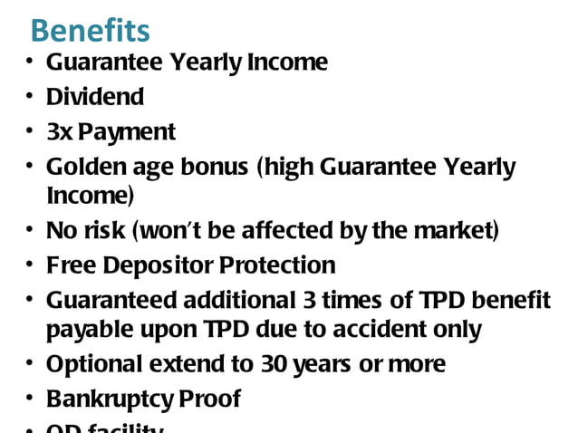 Hla income builder 1 | PPT