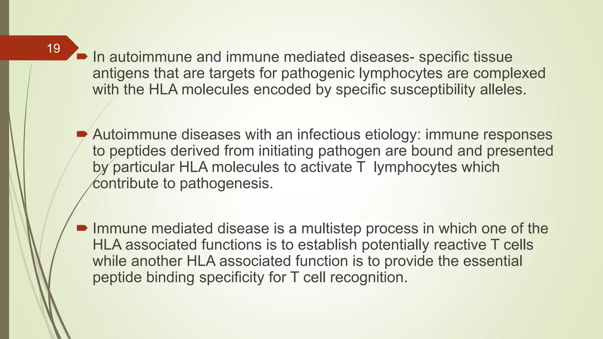 HLA in Disease | PPTX