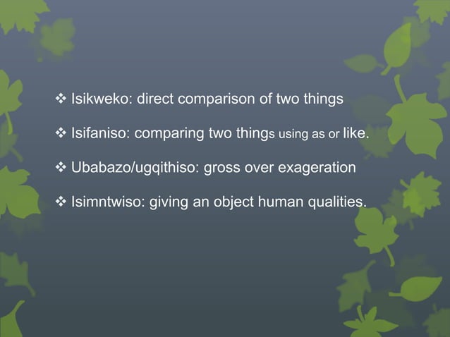 isiXhosa Poetry: Hlalutya umbongo | PPTX