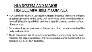 HLA system and TRANSplant rejection (2).pptx