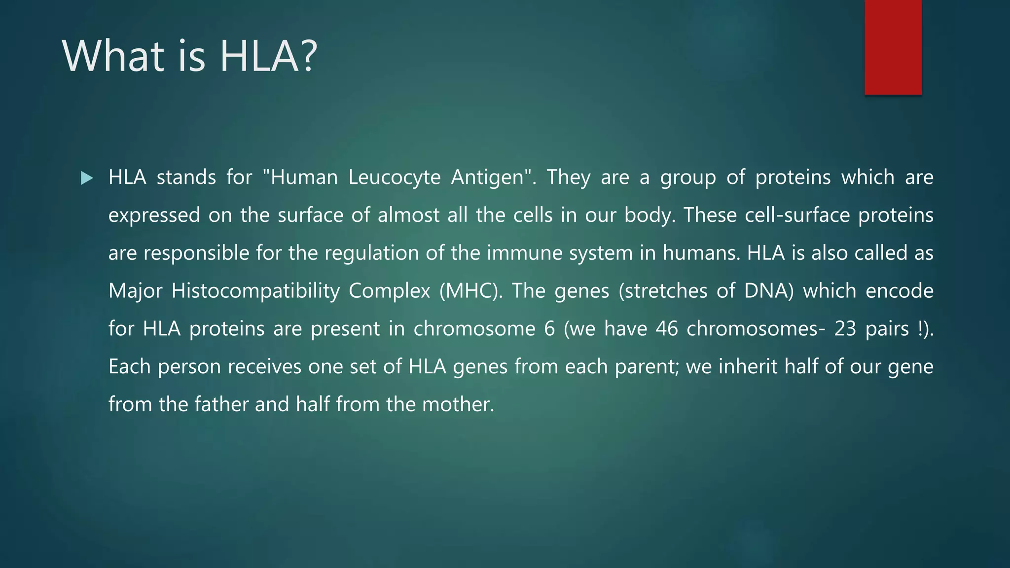 Hla testing | PPTX