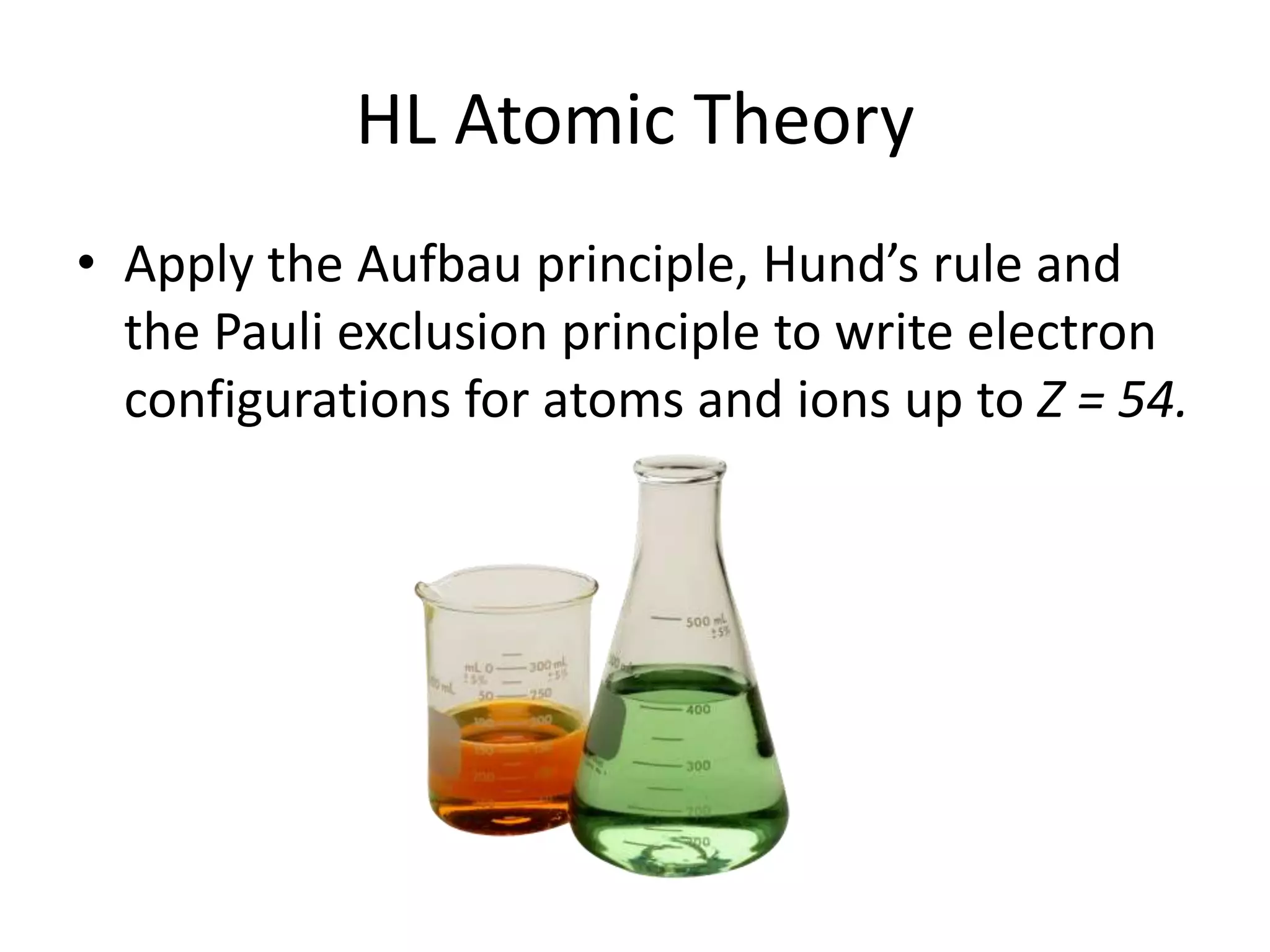 IBDP HL atomic structure | PPTX