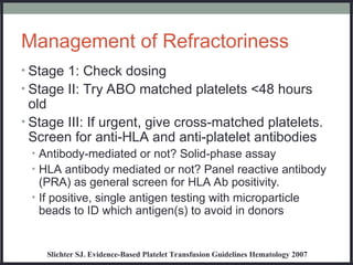 HLA Transplant and Transfusion Medicine .ppt