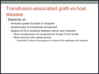 HLA Transplant and Transfusion Medicine .ppt