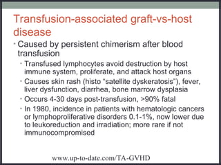 HLA Transplant and Transfusion Medicine .ppt
