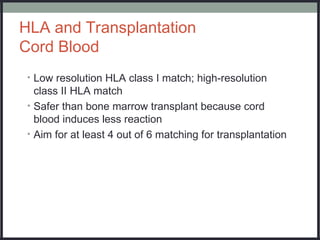 HLA Transplant and Transfusion Medicine .ppt